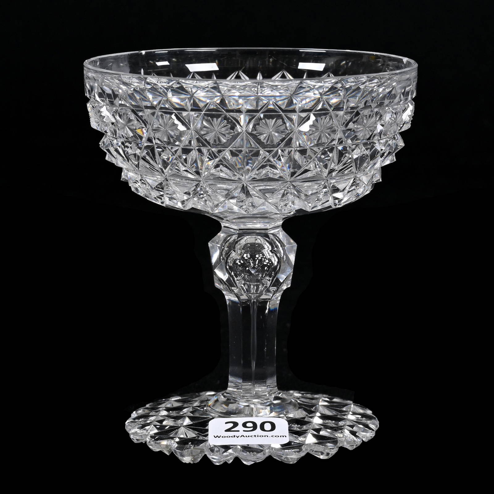 Champagne Stem, Abcg, Mcdonald Pattern By Hawkes Auction