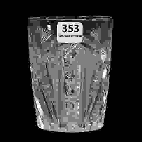 Tumbler, Abcg, Aztec Pattern By Libbey Auction