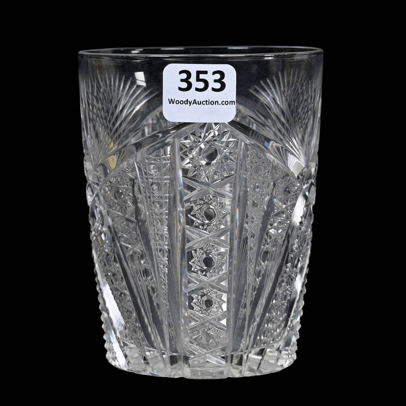 Tumbler, Abcg, Aztec Pattern By Libbey Auction