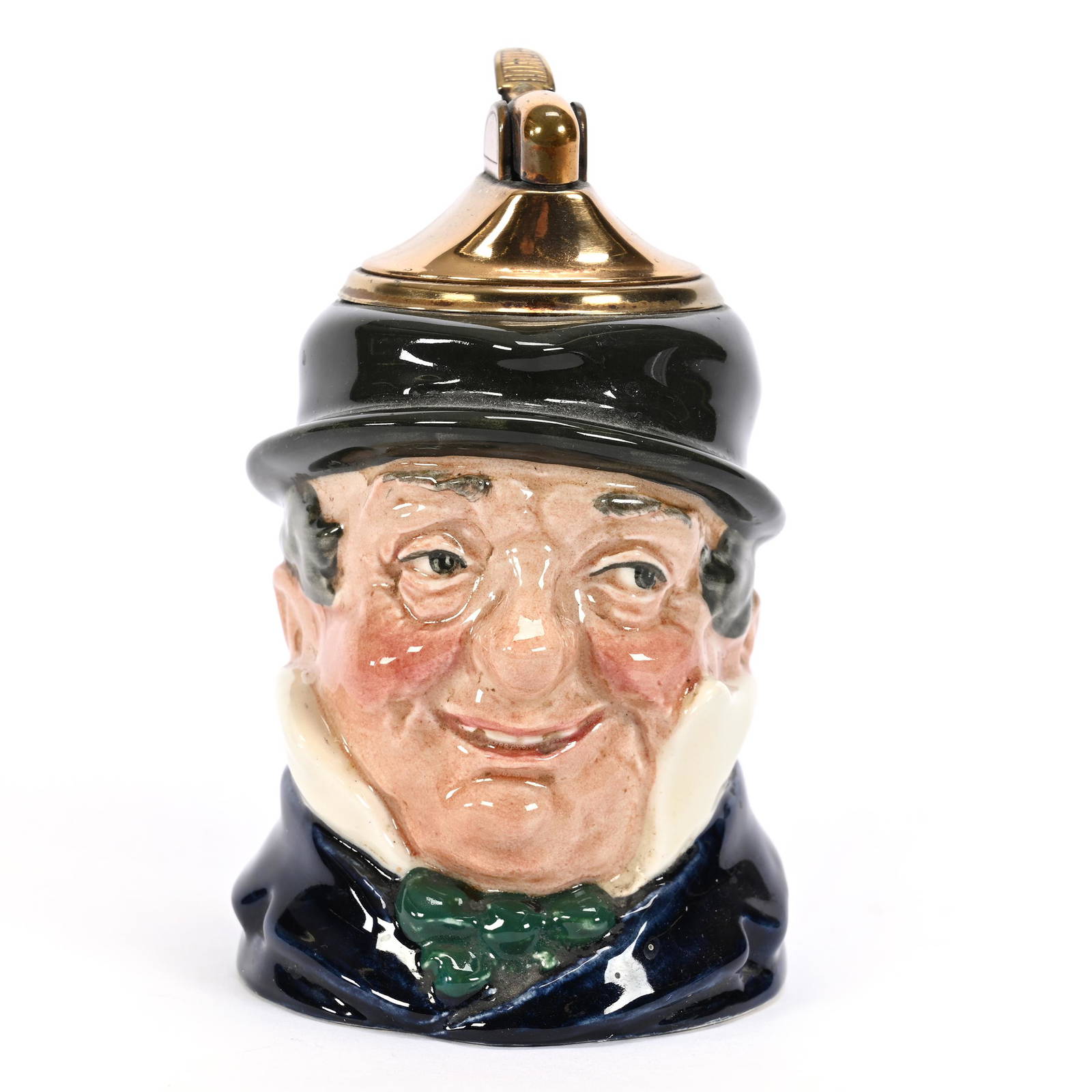 Figural Lighter Marked Royal Doulton, Captain Cuttle Auction