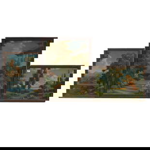 (3) Original Framed Prints By R. Atkinson Fox