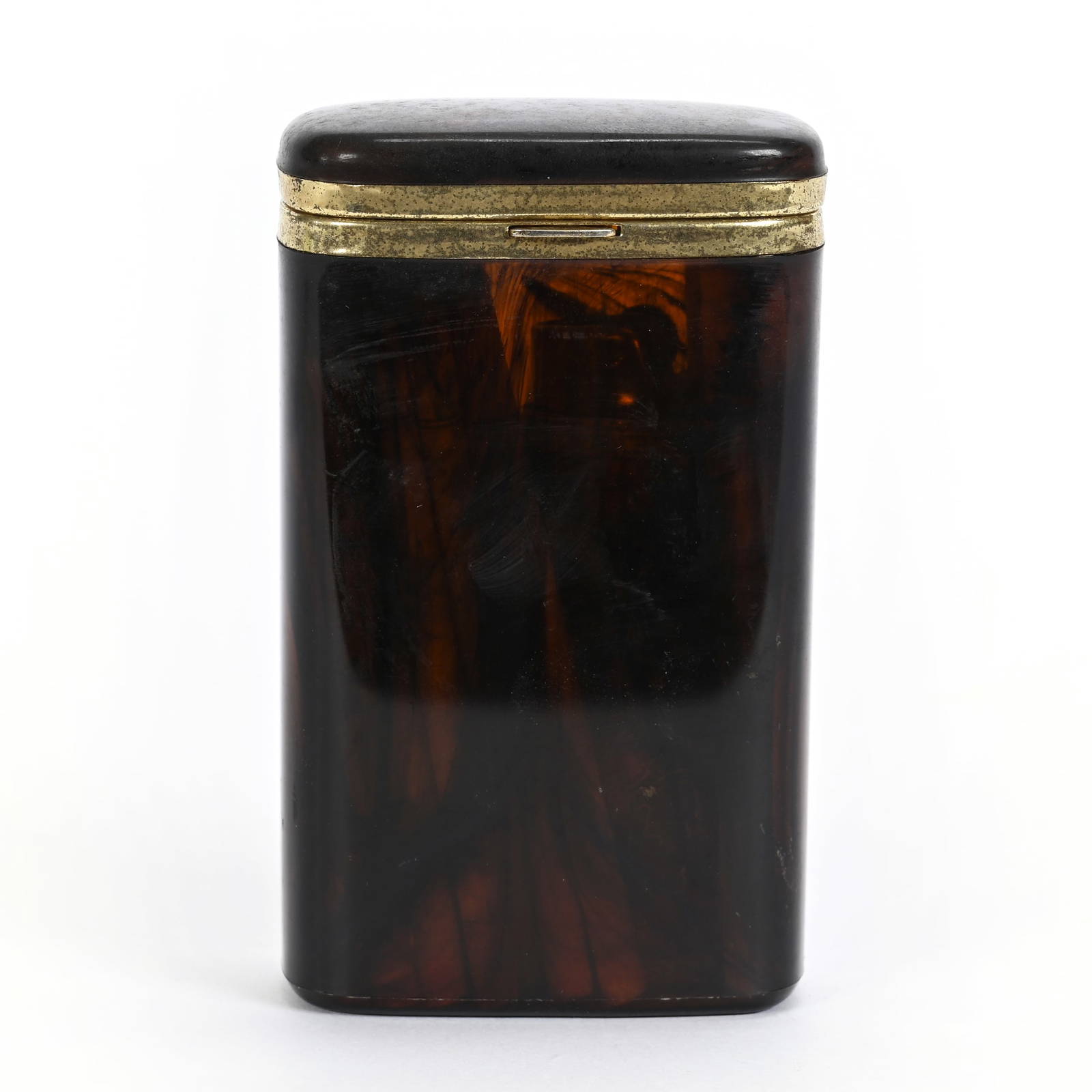 Cigarette Case, Bakelite Tortoise Shell Auction