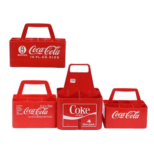 Coca Cola Red Plastic Carriers