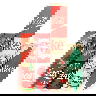 (10) Coca Cola Corrugated Base Wrap Rolls