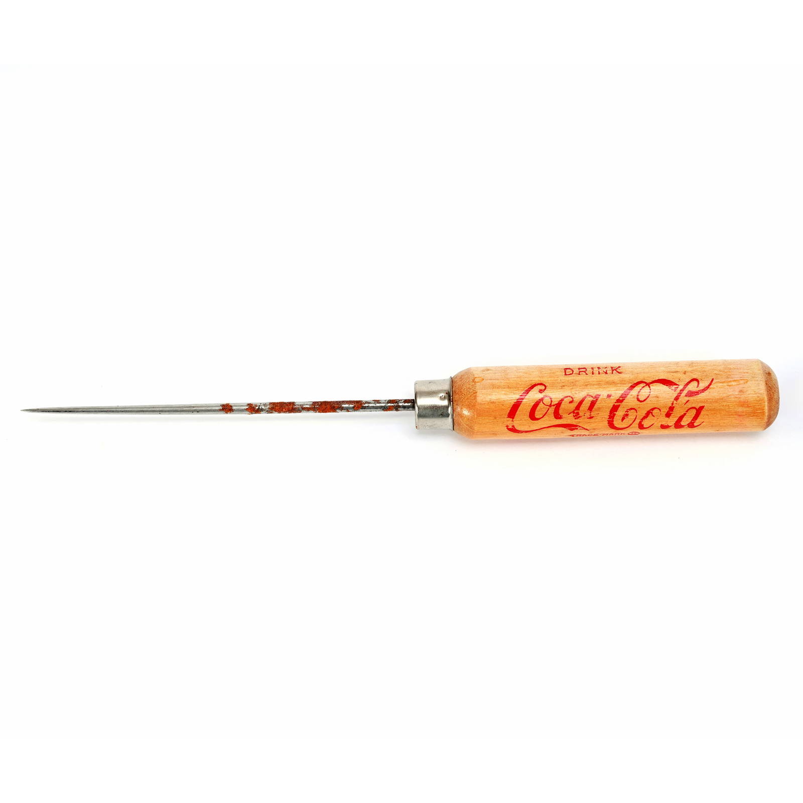 Coca Cola Ice Pick In Original Box, Wood Handle Auction