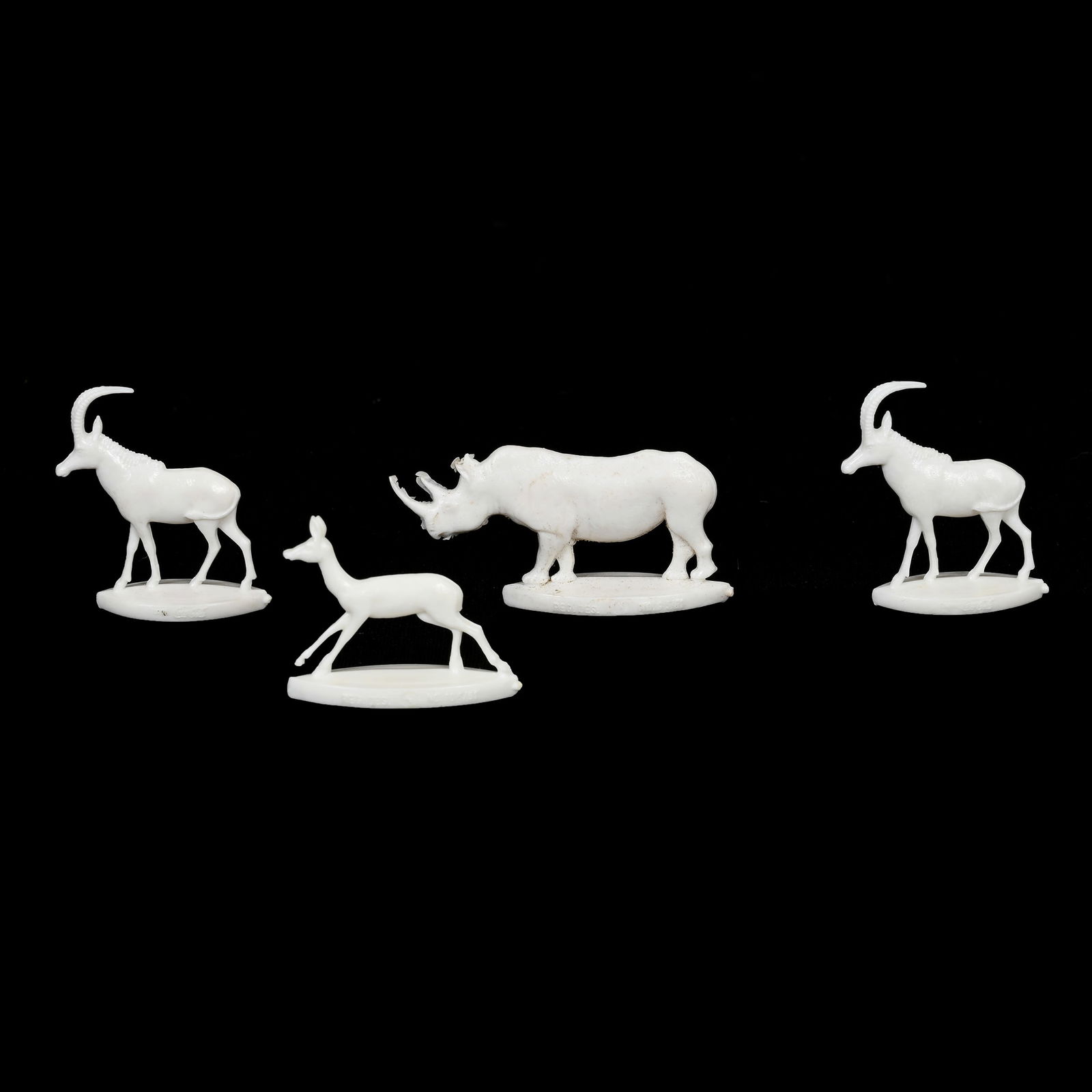 1961 Coca Cola African Animals, Four Extras