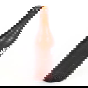 Early 1900's Coca Cola Amber Script Bottle