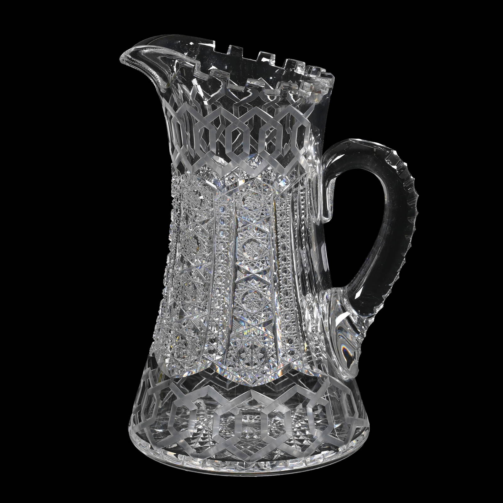Pitcher, Abcg, Alhambra Pattern By Meriden Auction