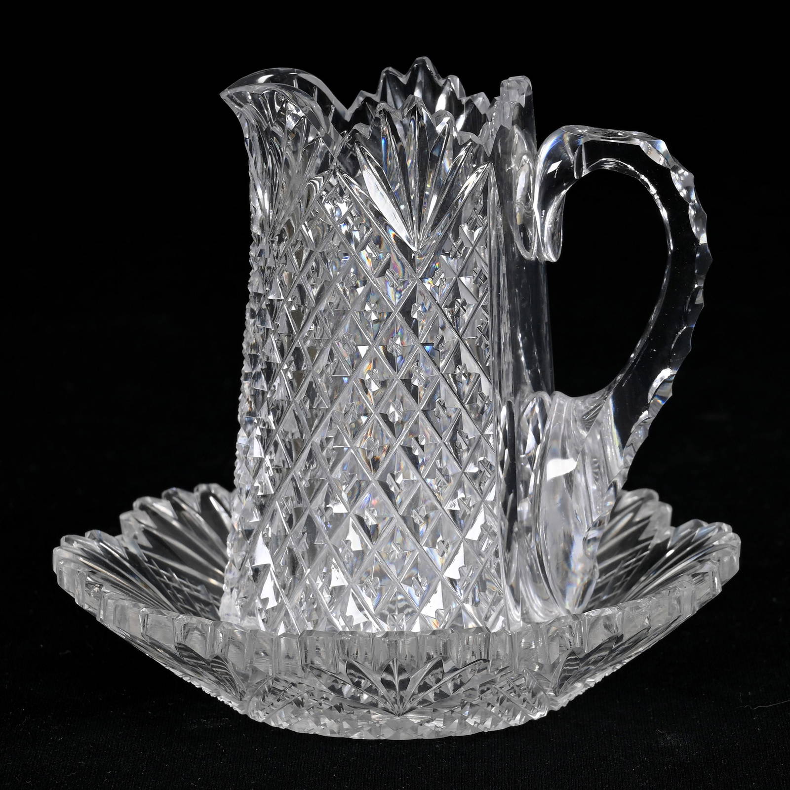Miniature Pitcher And Underplate, Abcg Auction
