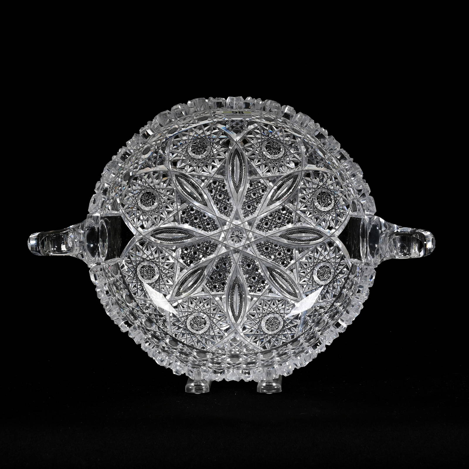 Bowl, Two Handles, Abcg, Propeller Pattern Auction