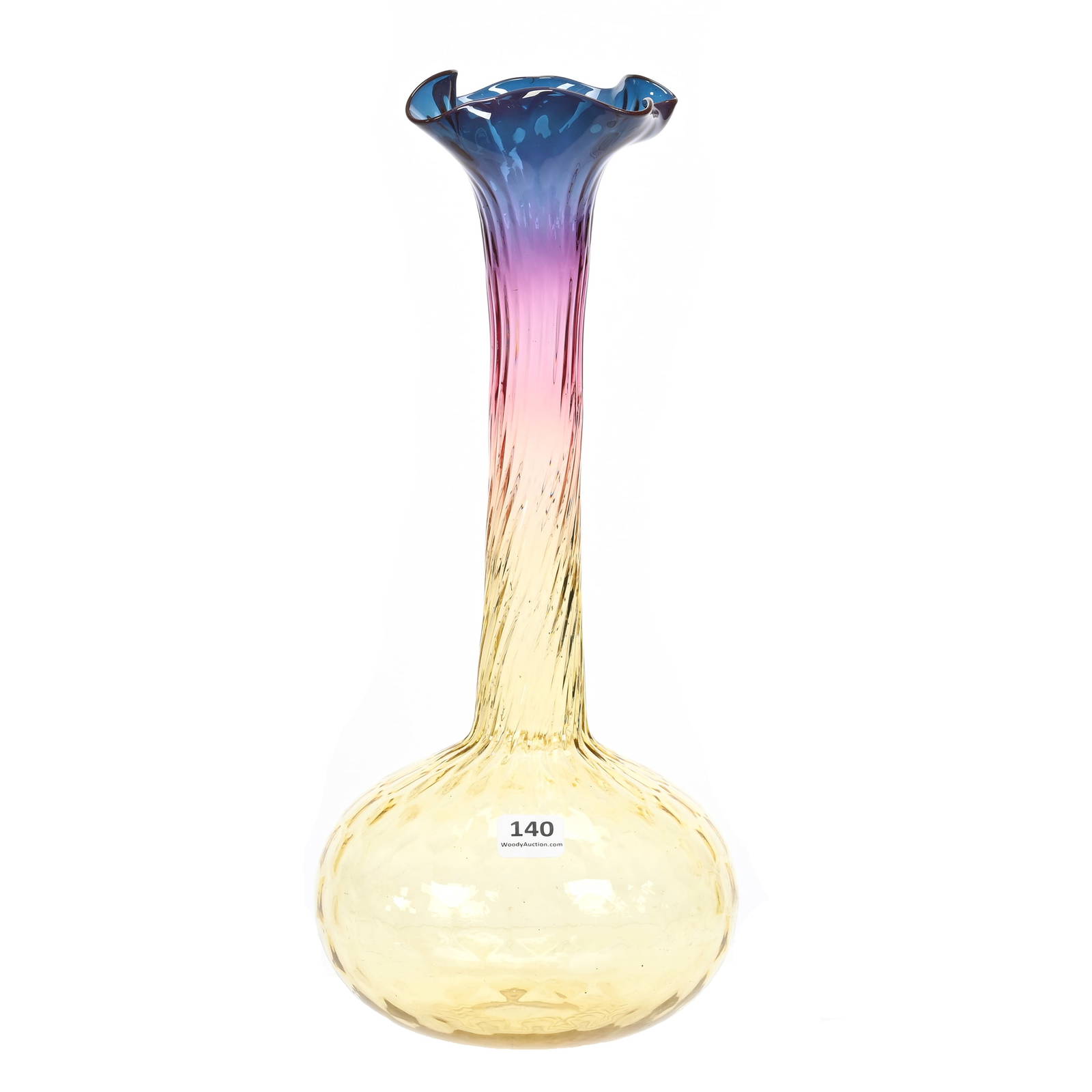 Vase, Alexandrite Art Glass By Thomas Webb Auction