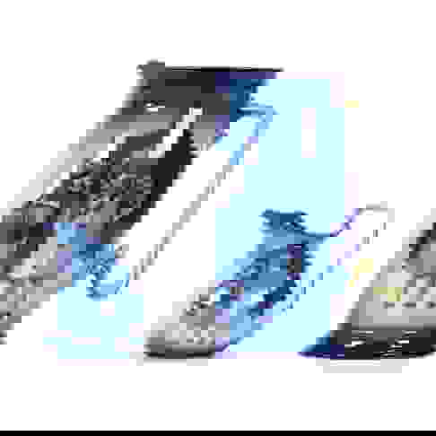 (2) Flow Blue Pitchers, Royal Bayreuth Auction