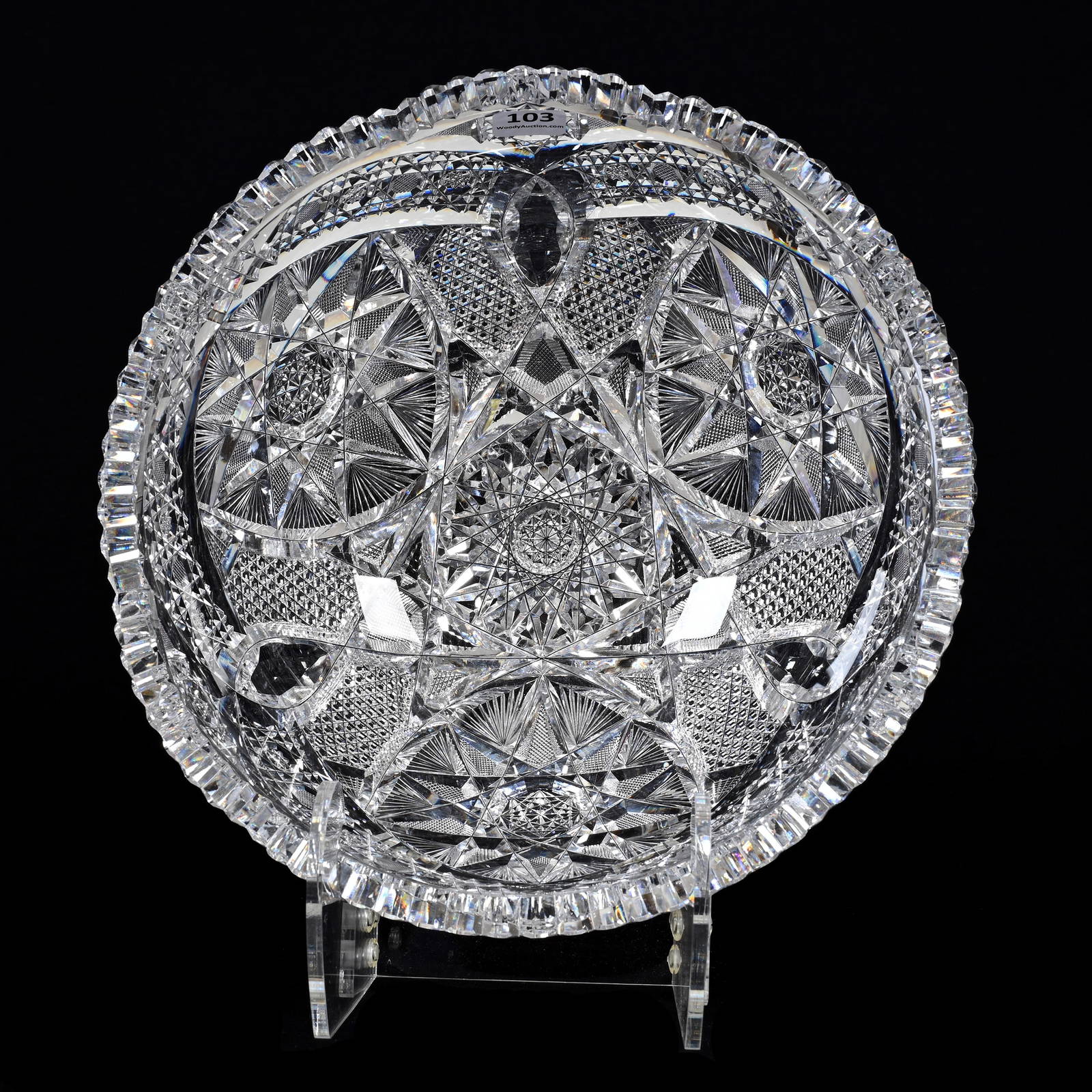 Bowl, Abcg, Jewel Pattern By Meriden Auction