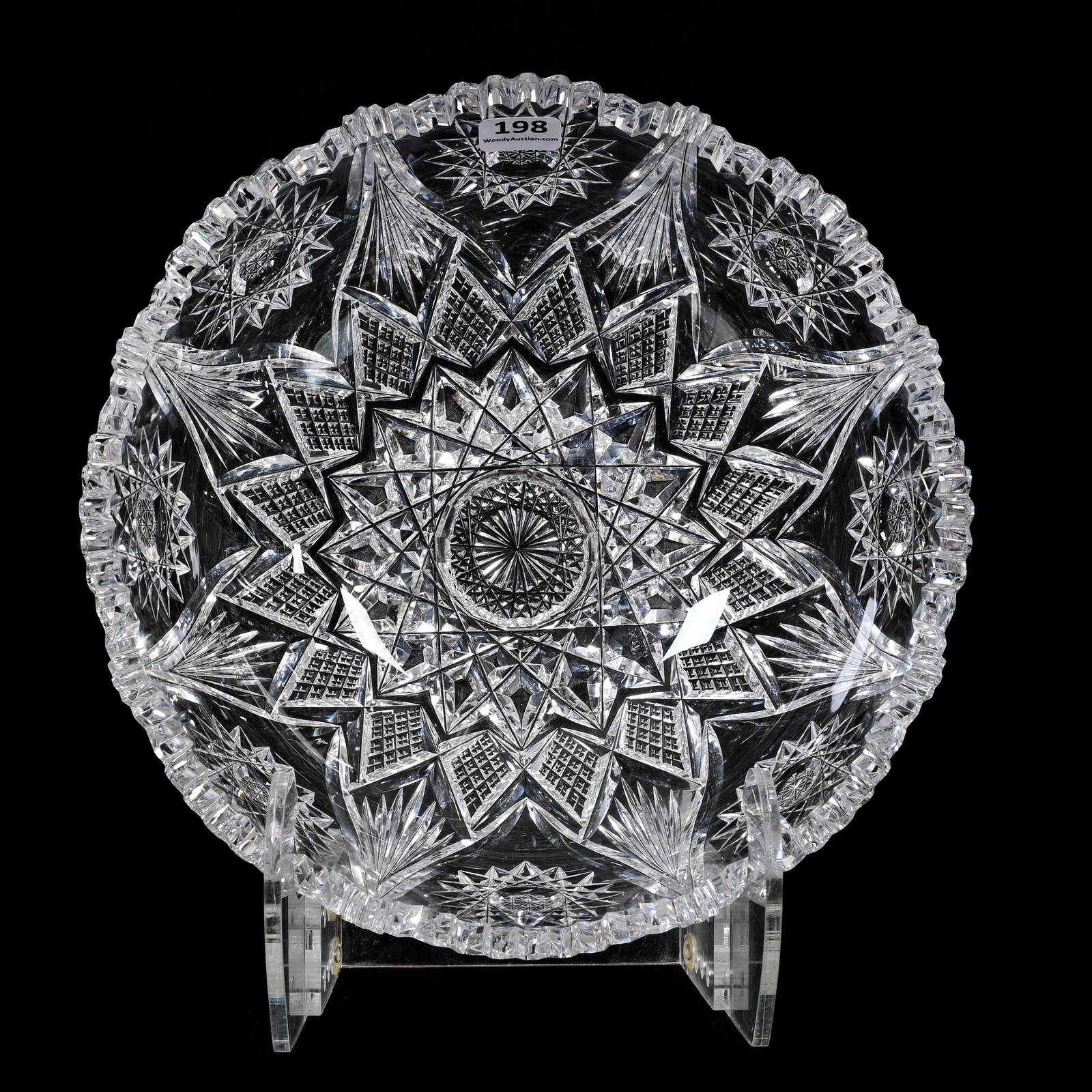 Bowl, Abcg, Essex Pattern By Dorflinger Auction