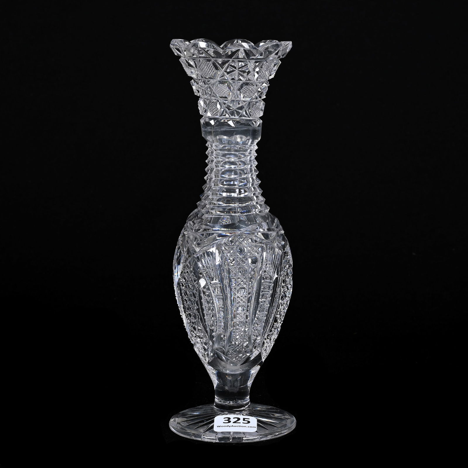 Pedestal Vase, Abcg, Pattern #1345 By J. Hoare Auction