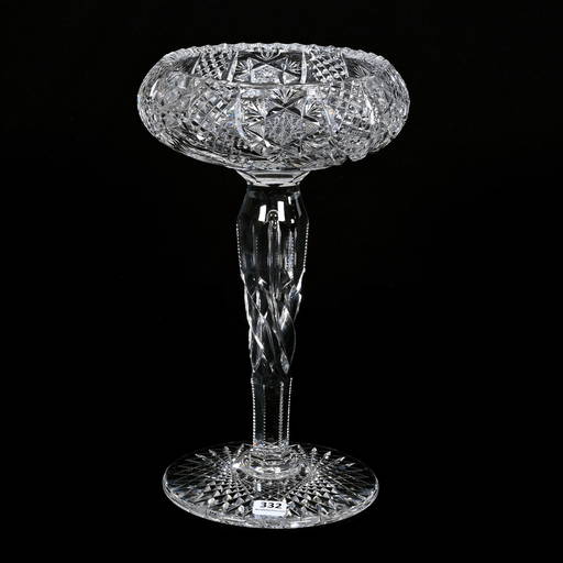 Compote, Abcg, Signed J. Hoare Comet Type Pattern