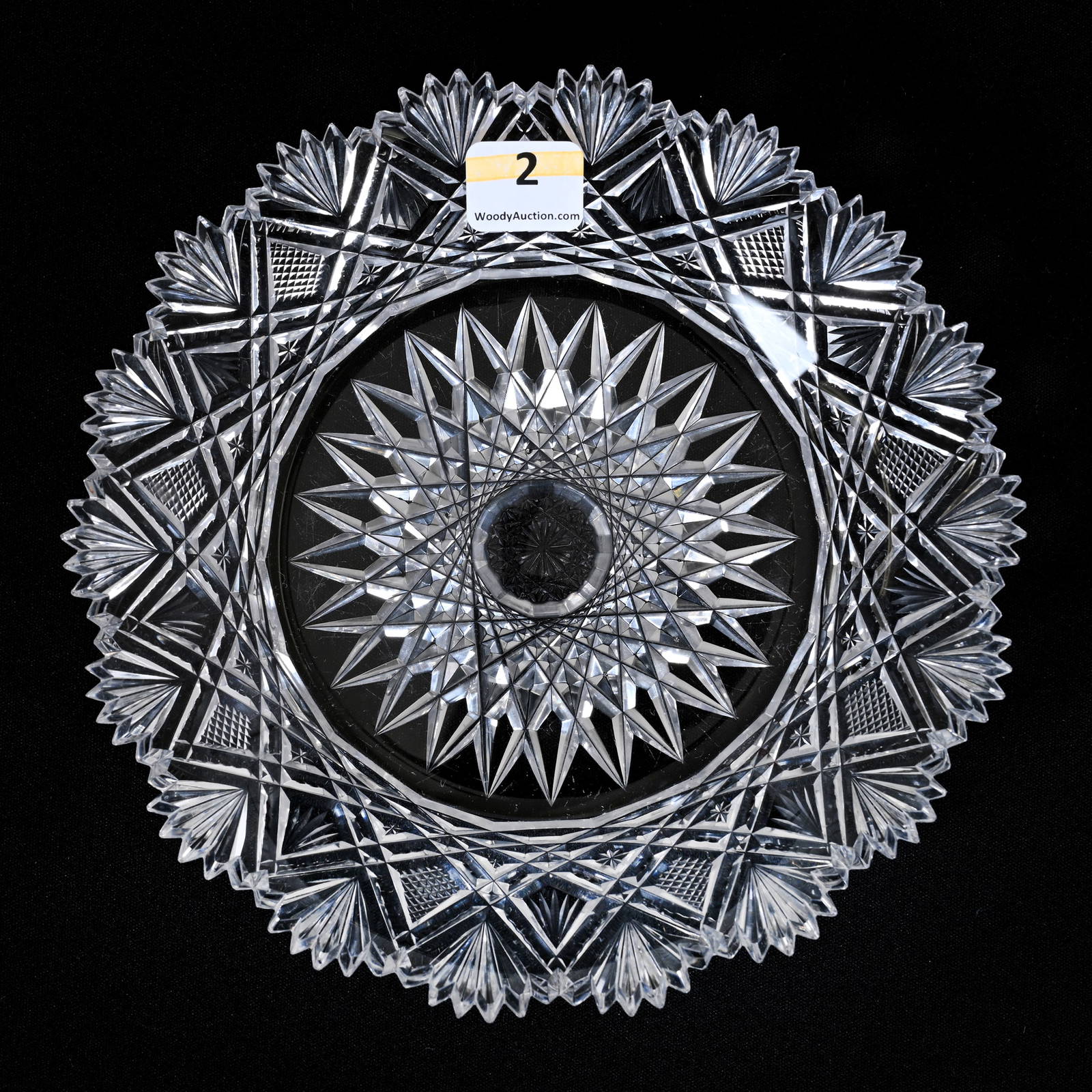 Plate, Abcg, Parisian Pattern By Dorflinger Auction