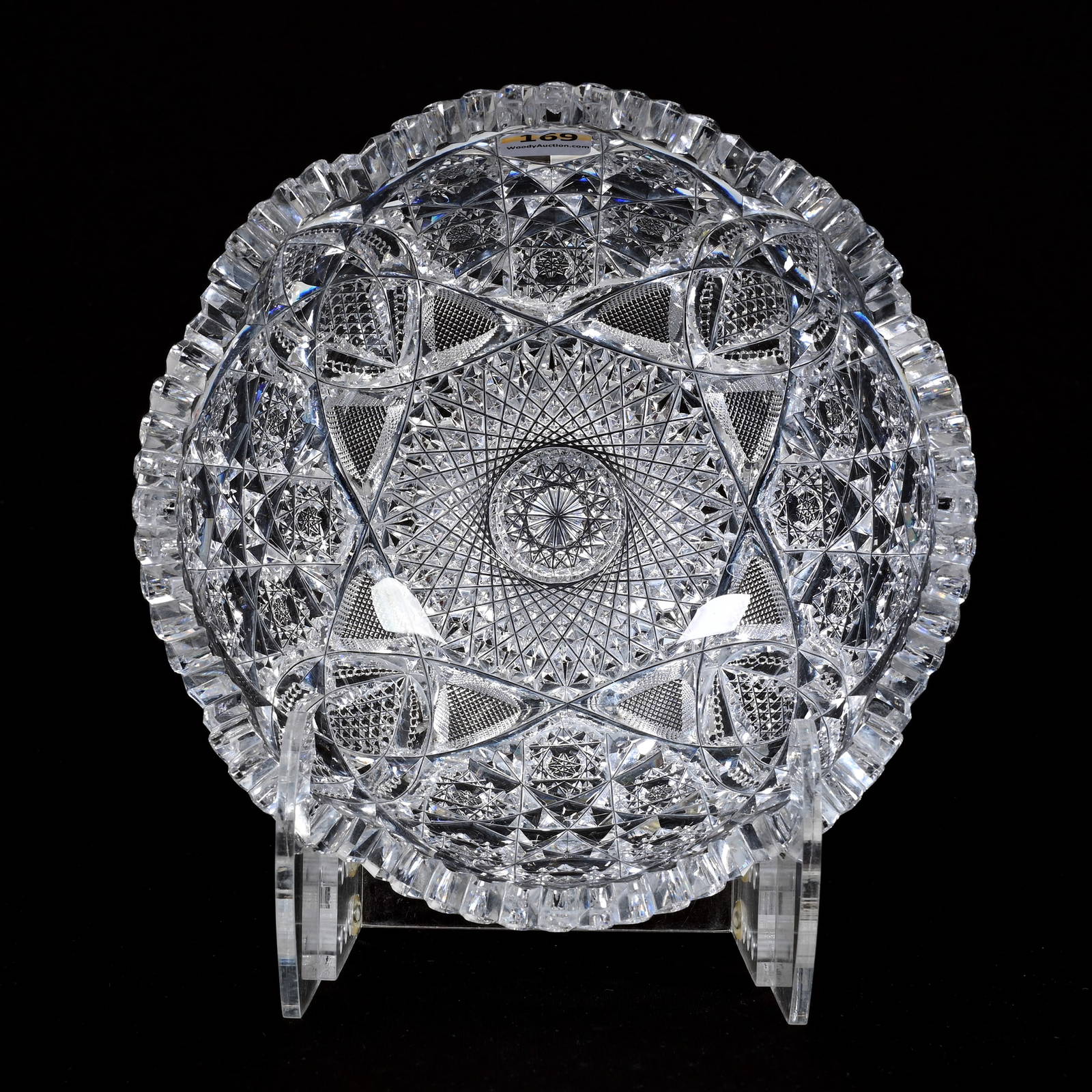 Bowl, Abcg, Columbia Pattern By Quaker City Auction