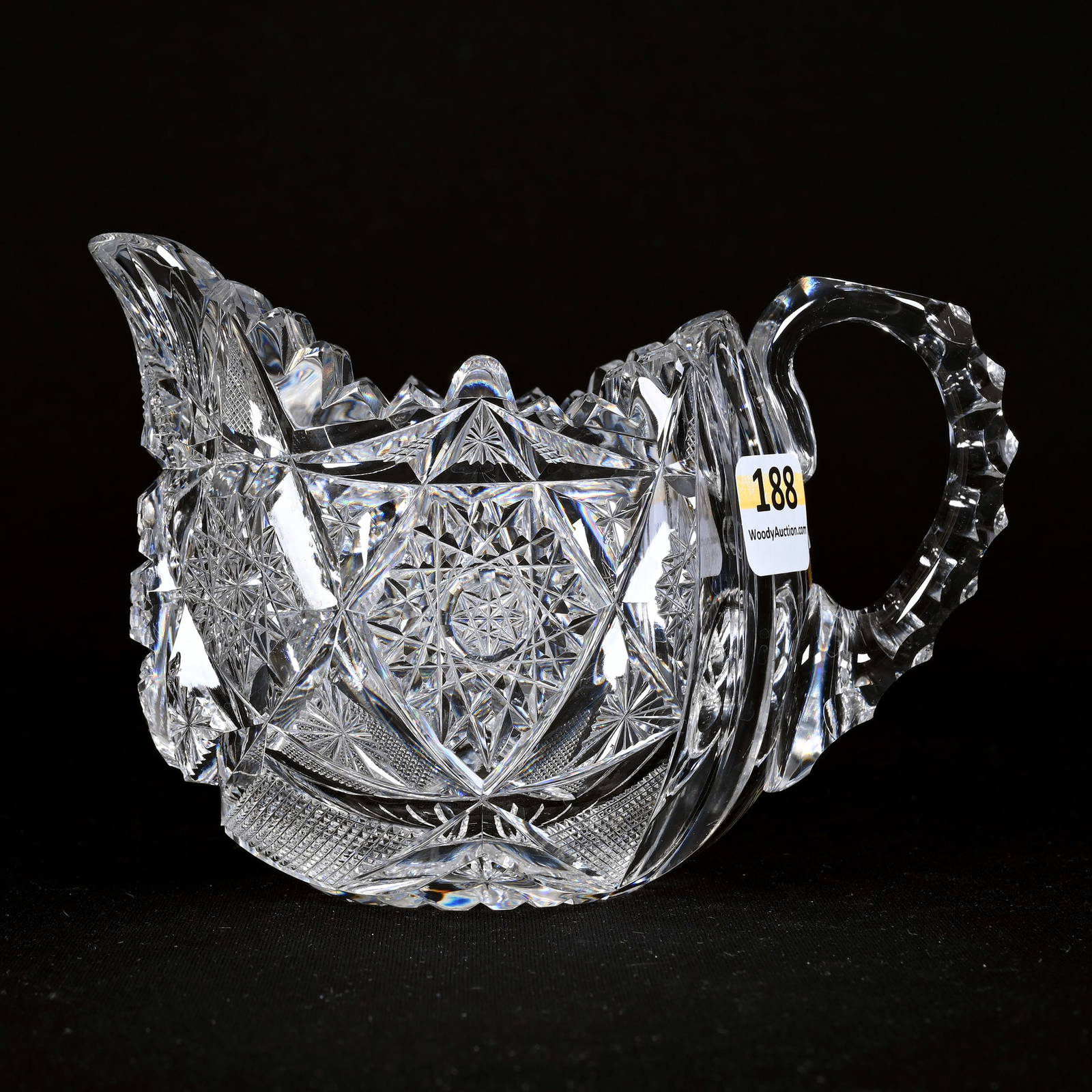 Creamer, Abcg, Signed Libbey Colonna Pattern Auction