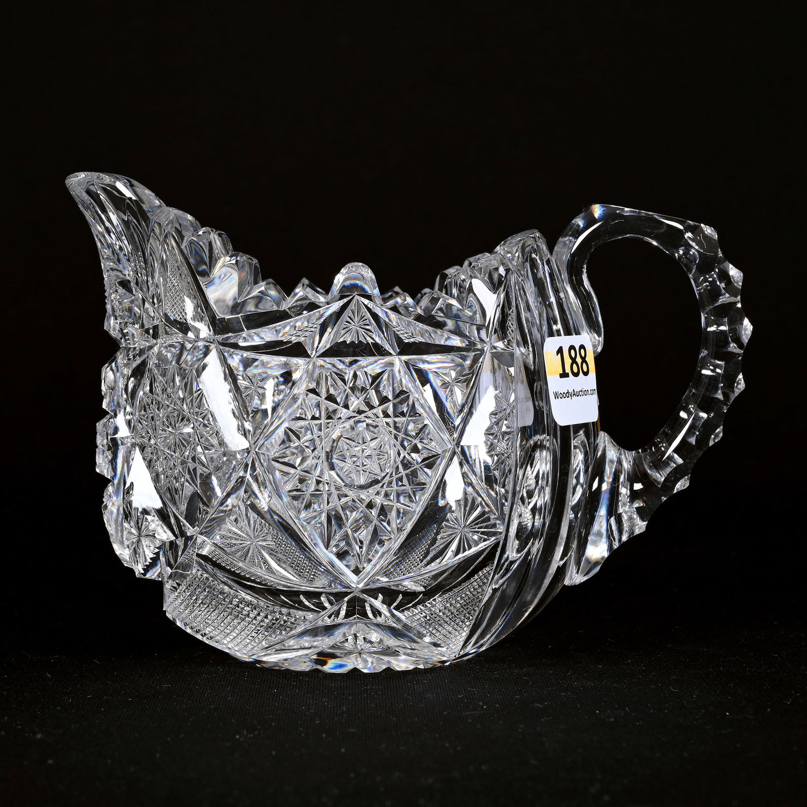 Creamer, Abcg, Signed Libbey Colonna Pattern Auction