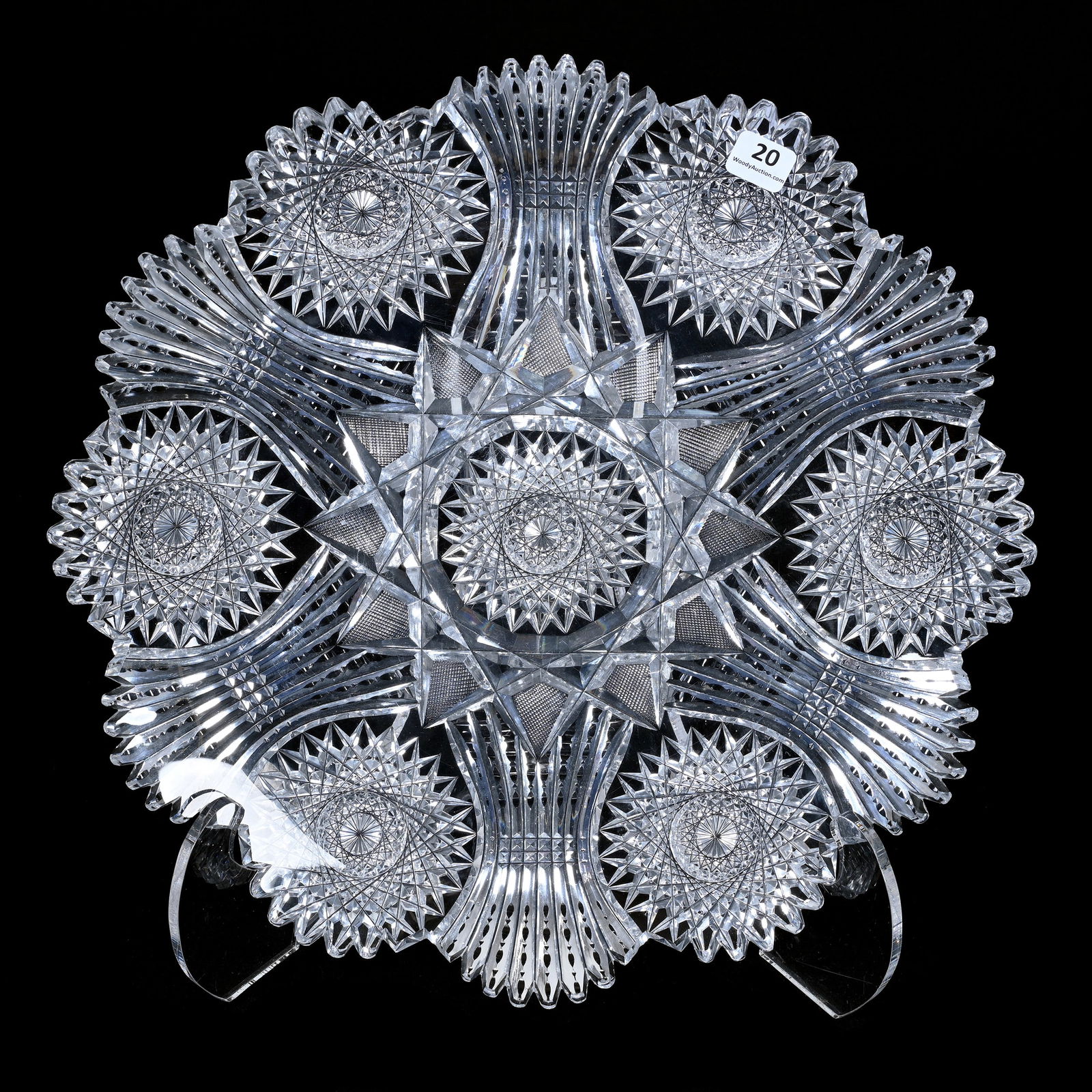 Round Tray, Abcg, Diadem Pattern By Meriden Auction