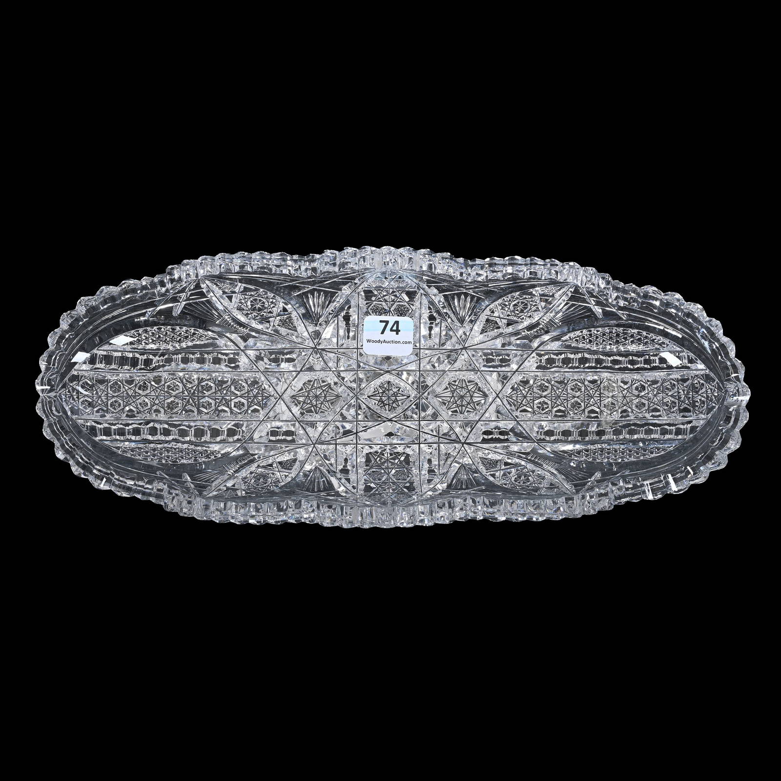 Celery Tray, Abcg, Signed J. Hoare Newport Pattern Auction