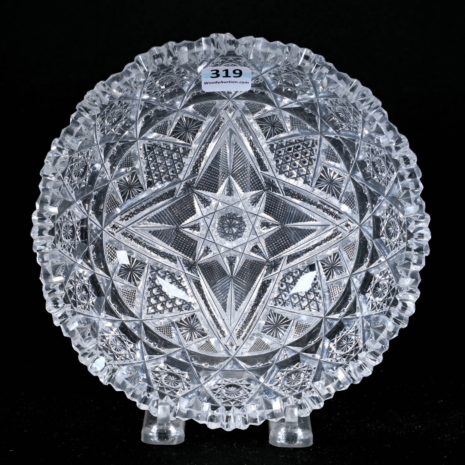 Bowl, Abcg, Signed J. Hoare Marquis Pattern Auction