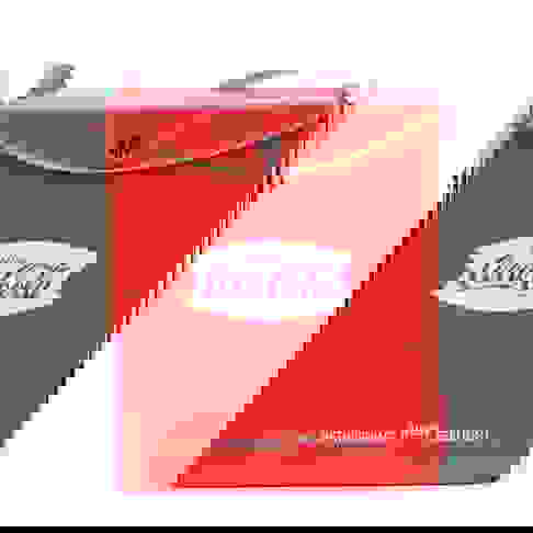 Coca-cola Square Red Vinyl Cooler, Fishtail, 1965 Auction