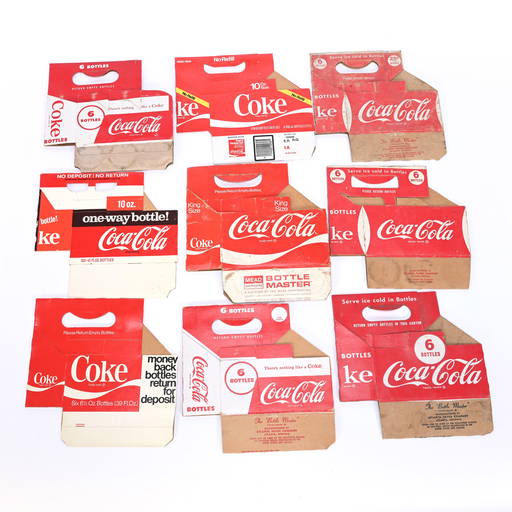 Coca Cola Six Pack Bottle Carriers (9)