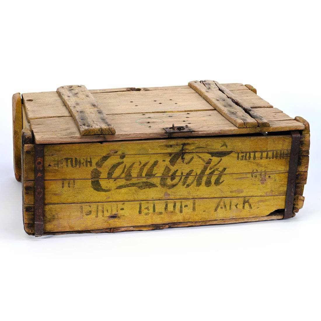 Coca-cola Wooden Railroad Crate, 48 Bottle Auction