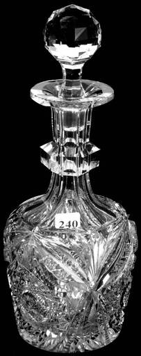 Beautiful 12" Signed Libbey American Brilliant Cut