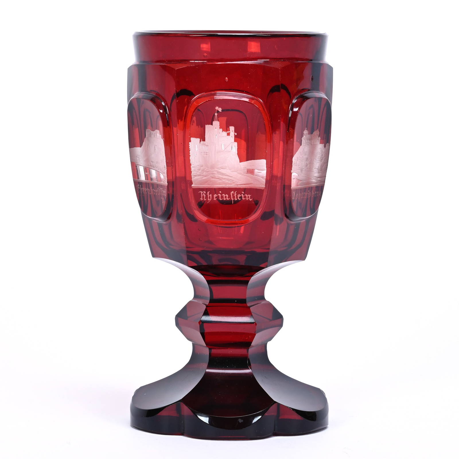 Goblet, Dark Ruby Flash Auction