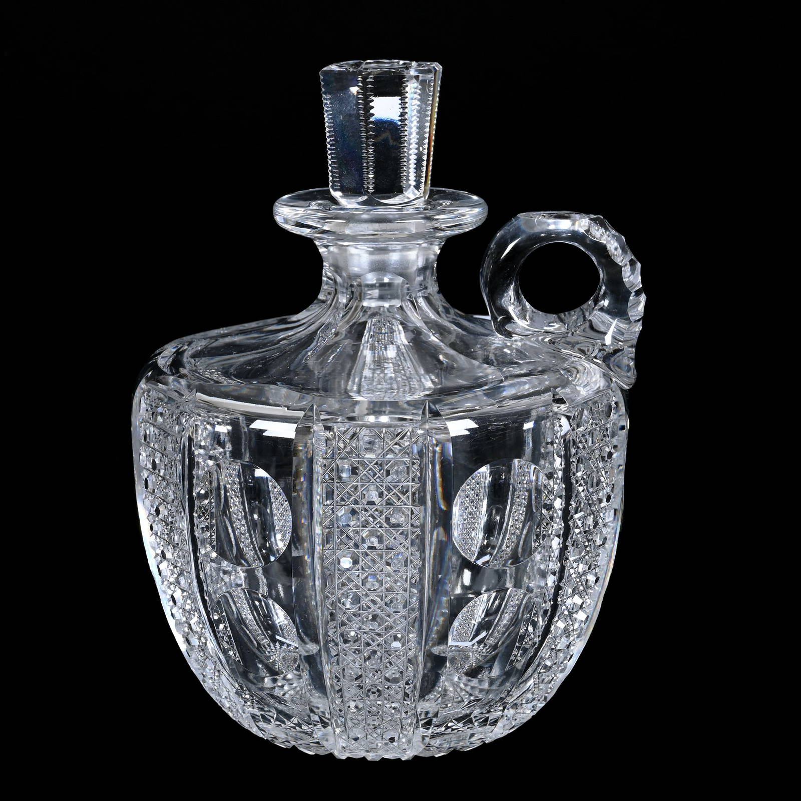 Rum Jug, Abcg, Montrose Pattern By Dorflinger Auction