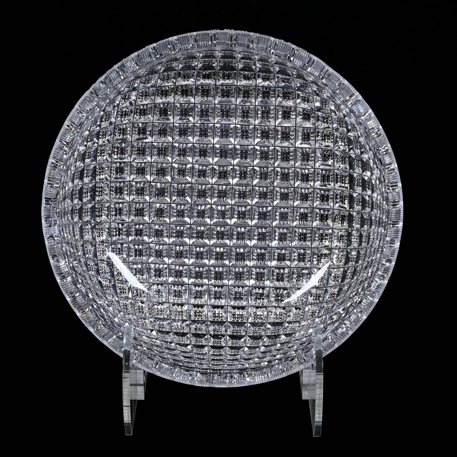 Bowl, Abcg, Fully Cut, Square Crosshatch Pattern, Excellent Quality ...