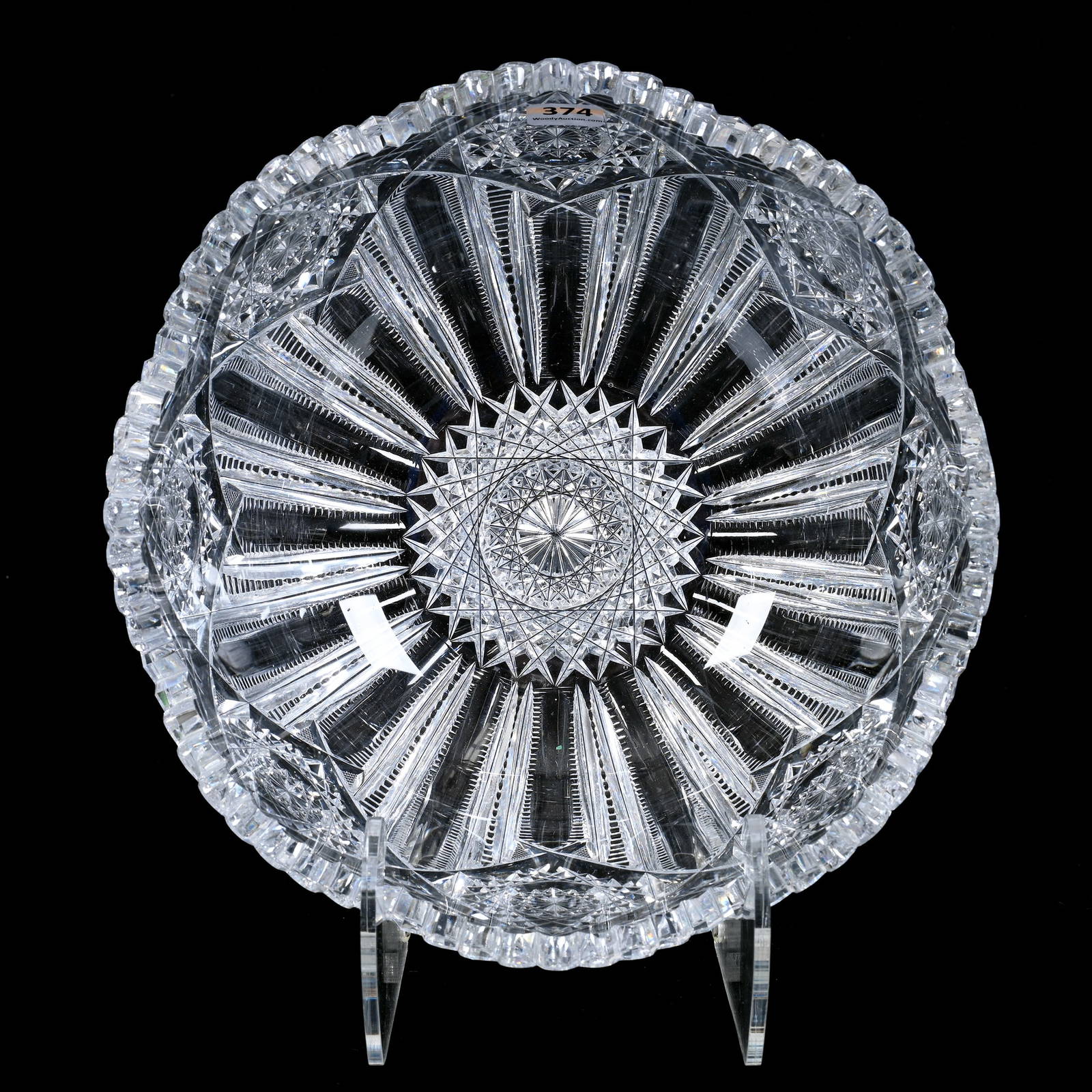 Bowl, Abcg, Signed J. Hoare Hindoo Pattern, Total Weight Of Over 7.5 ...