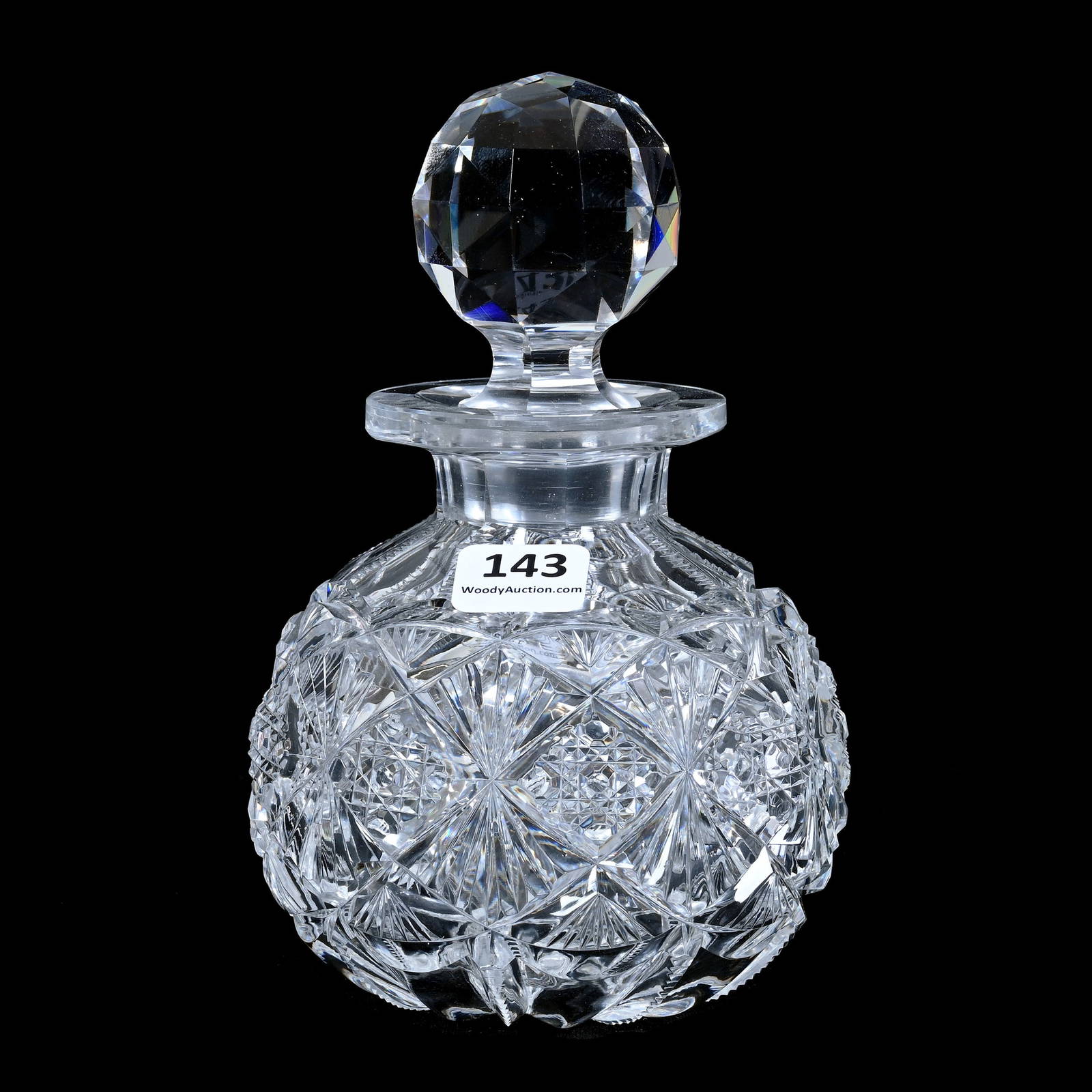 Cologne, Cut Glass, Croesus Pattern By J. Hoare, Wonderful Example Auction