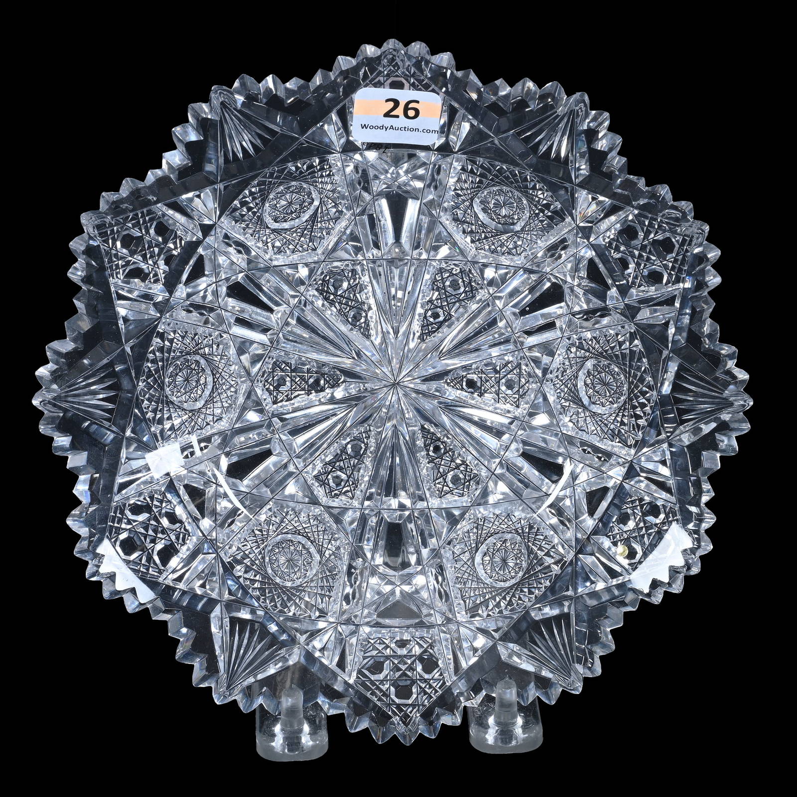 Plate, Abcg, Signed Clark Adonis Pattern Auction