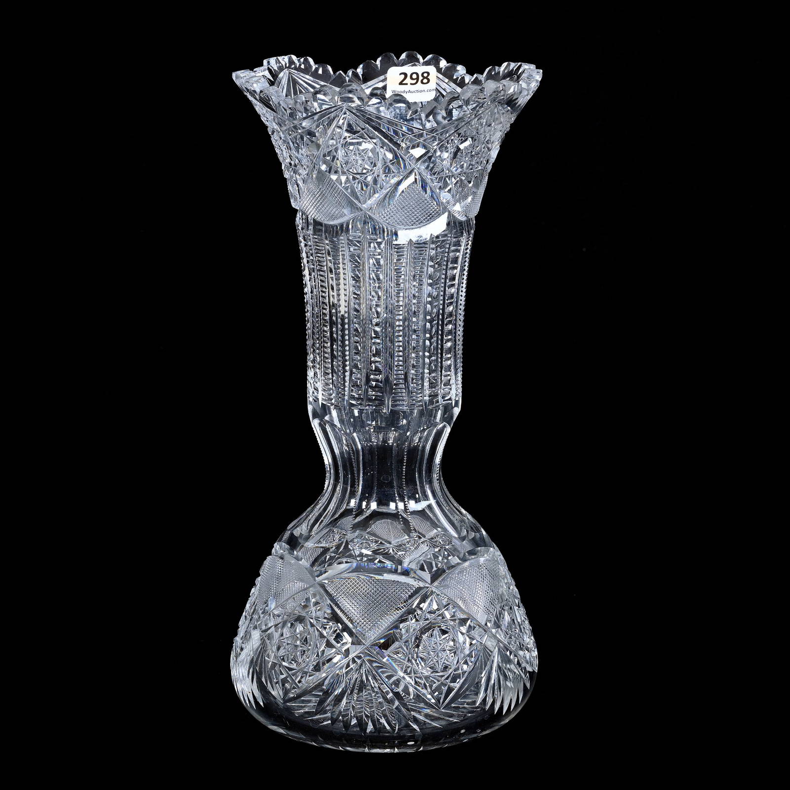 Vase, Abcg, Signed J. Hoare Pluto Pattern, Nice Formk Auction