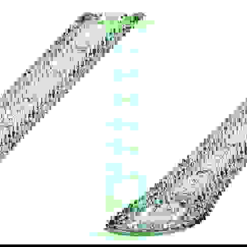 Cylinder Vase, American Brilliant Cut Glass, Green Cut To Clear ...