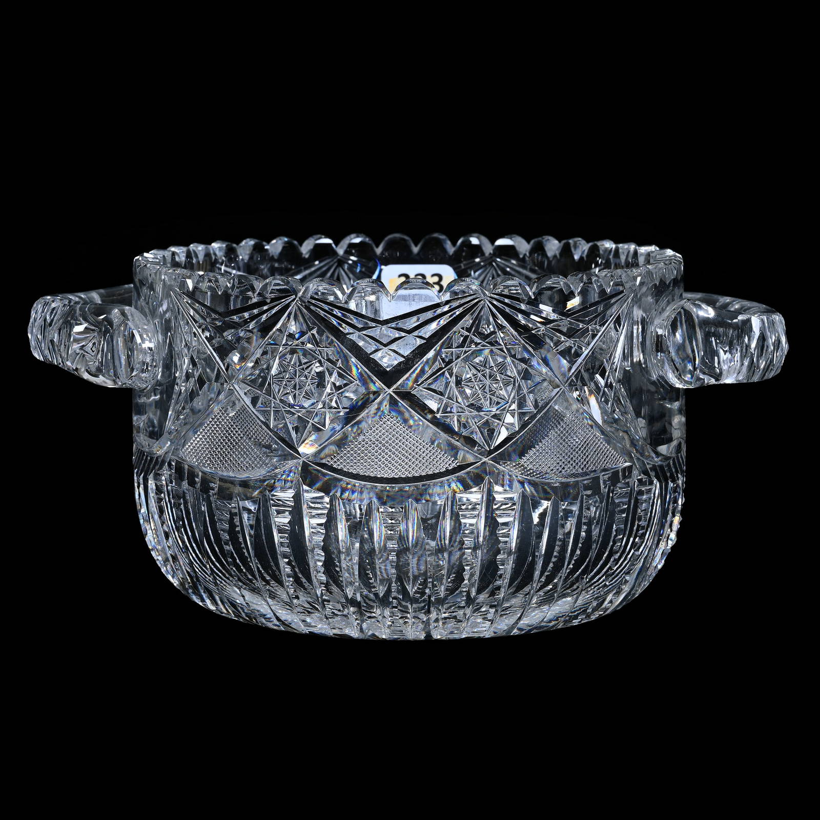 Two Handled Ice Tub, Abcg, Signed J. Hoare Pluto Pattern - Great Triple ...