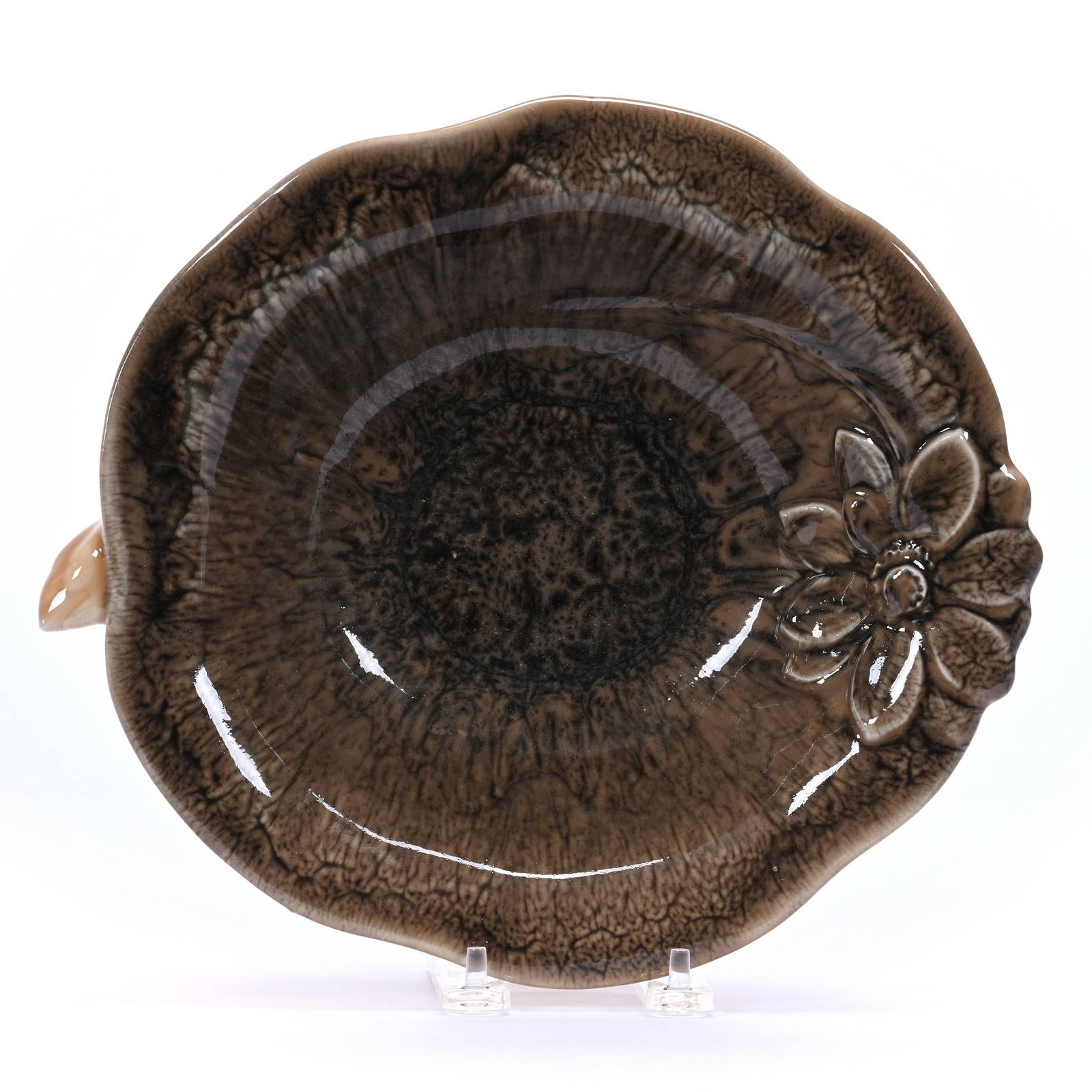 Bowl Marked Rookwood Art Pottery Dated 1943, Experimental Brown Glaze ...
