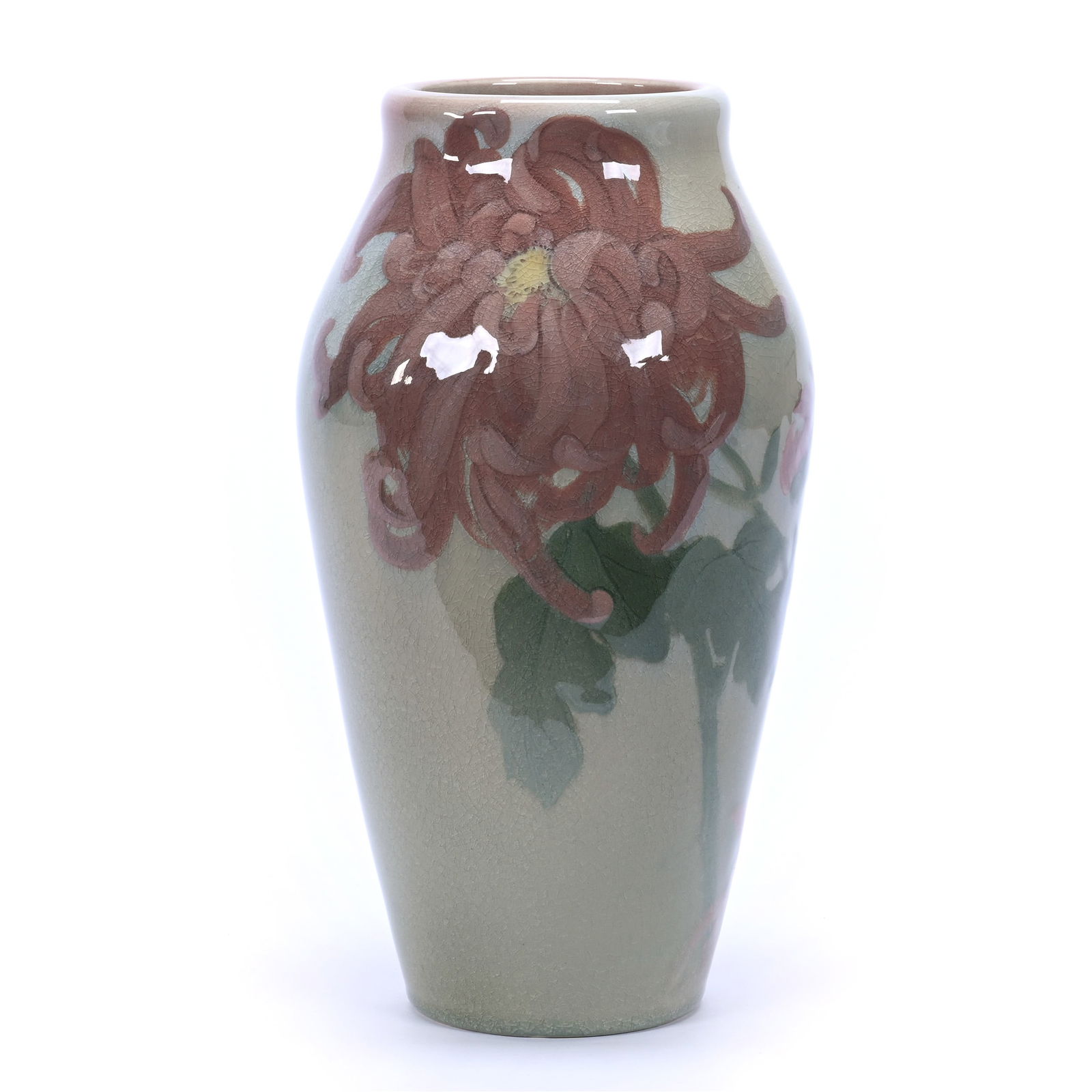 Vase Marked Rookwood Art Pottery Dated 1901, Gray/green Ground ...