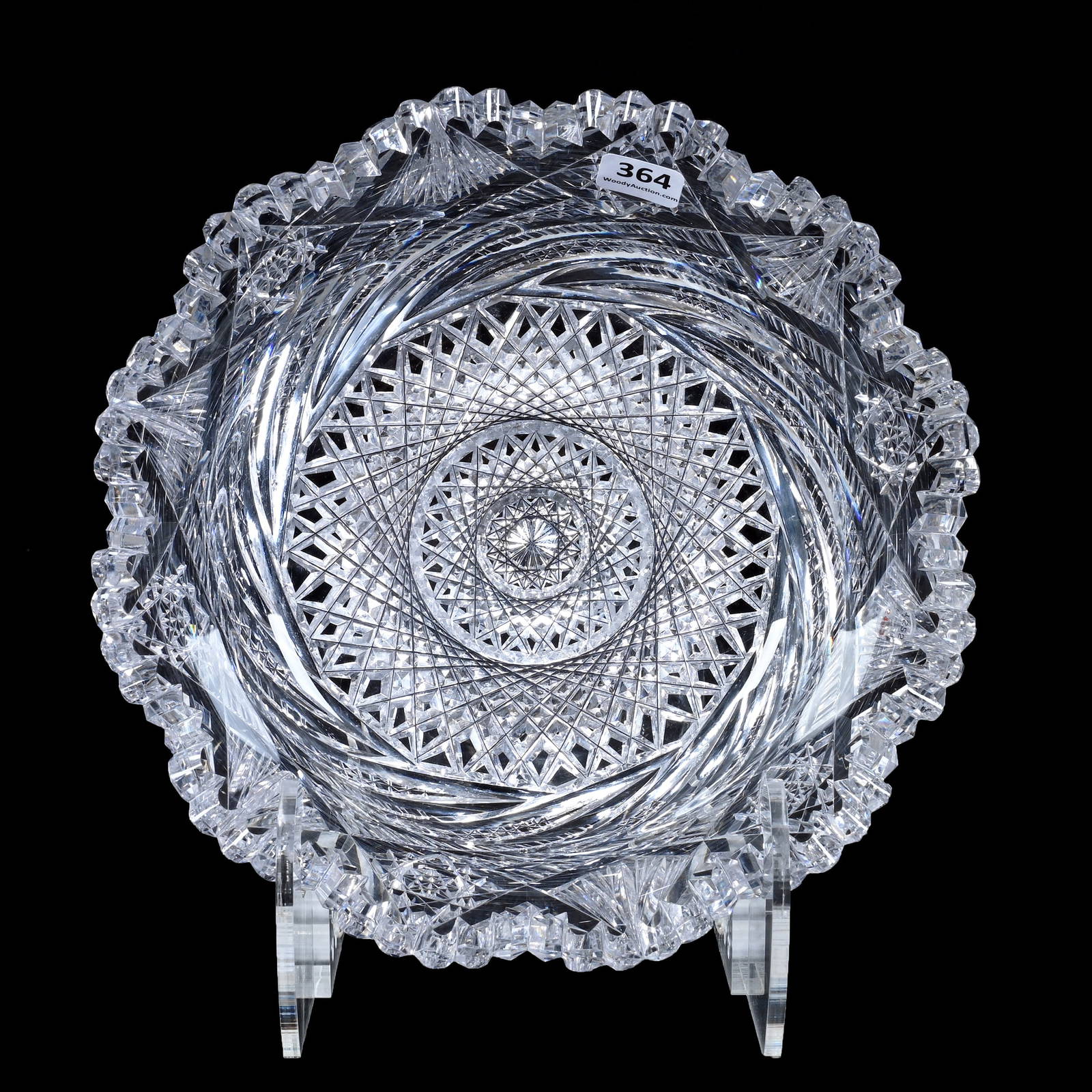 Bowl, Abcg, Signed J. Hoare, Modified Comet Pattern Auction