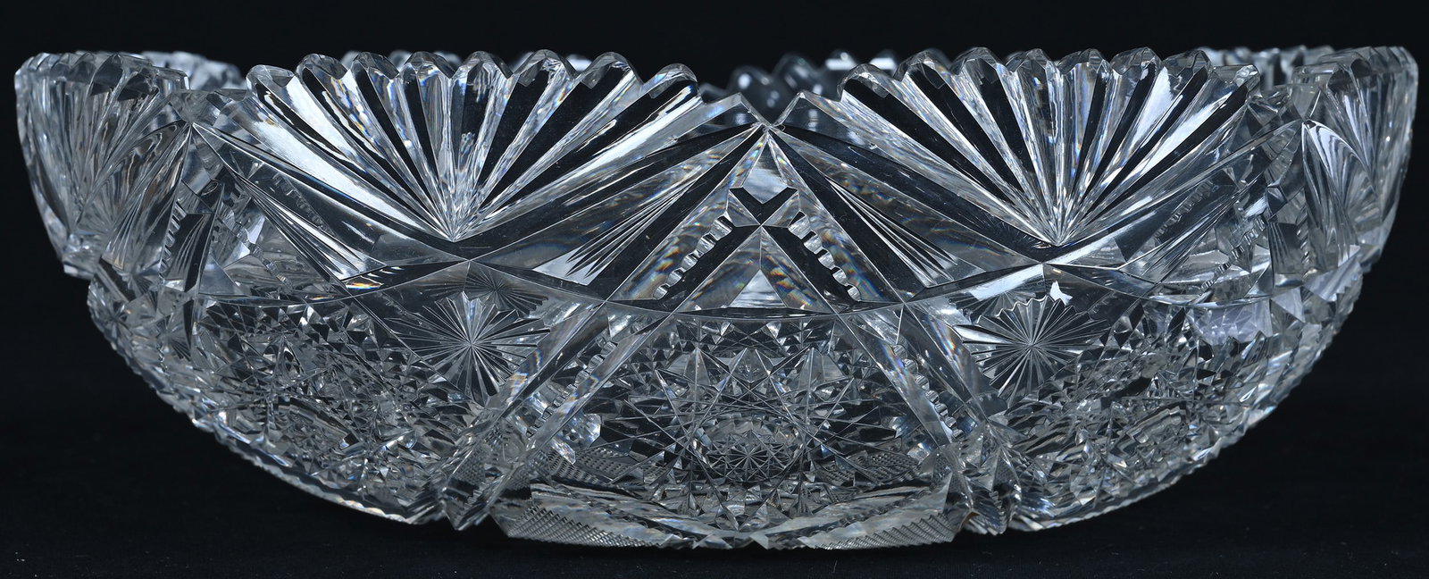 Bowl, American Brilliant Cut Glass Auction