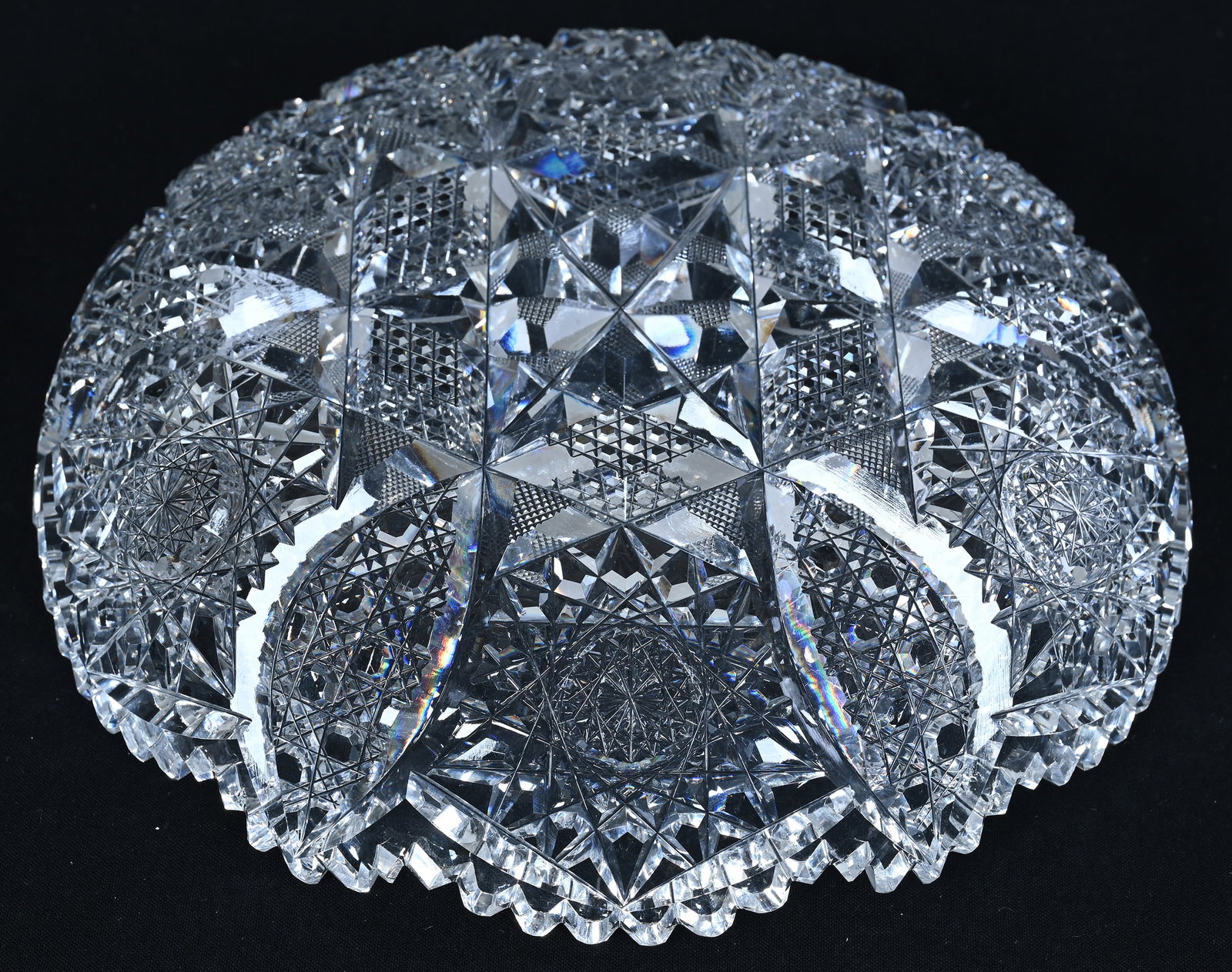 Bowl, American Brilliant Cut Glass Auction