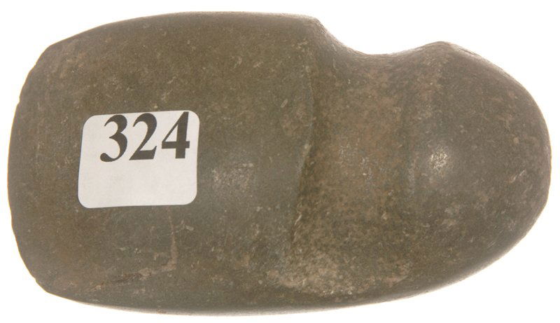 3 3/4" Prehistoric 3/4 Grooved Stone Ax
