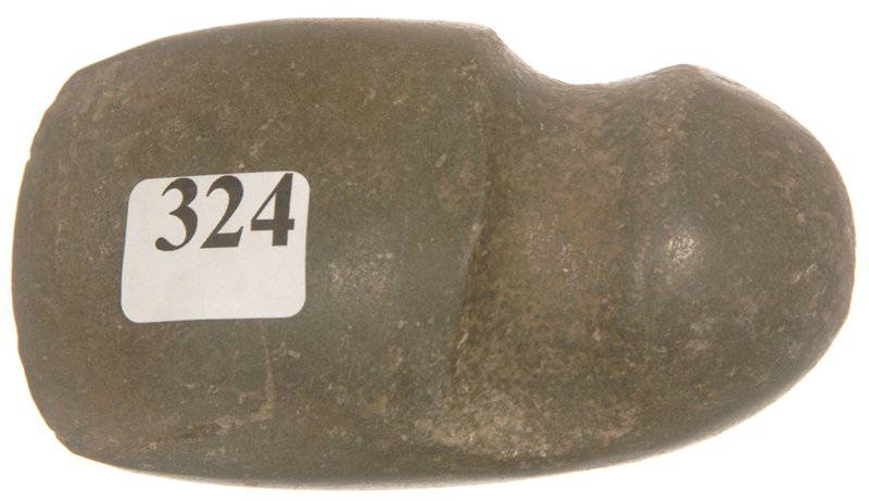 3 3/4" Prehistoric 3/4 Grooved Stone Ax