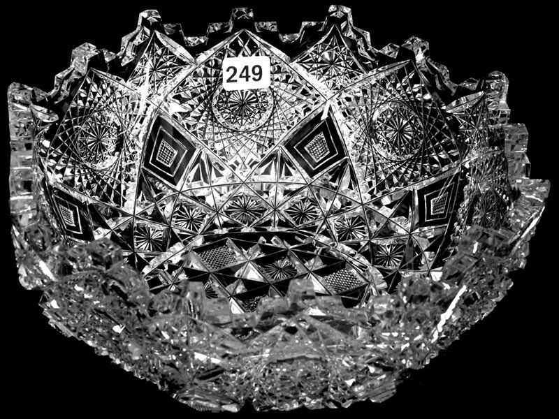 3 3/4" X 9" SIGNED CLARK AMERICAN BRILLIANT CUT GLASS - Dec 14, 2013 ...