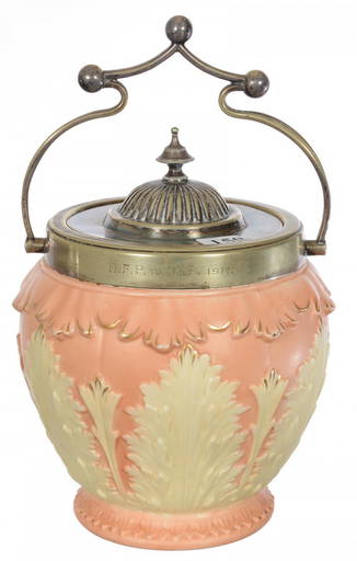7 1/2" Locke Worcester Biscuit Jar