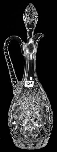 DECANTER - 13 3/4" - CUT GLASS DIAMOND PATTERN - Sep 12, 2015 | Woody ...